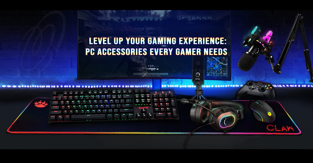Level Up Your Gaming Experience: PC Accessories Every Gamer Needs ...