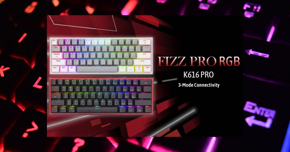 REDRAGON LAUNCHES FIZZ PRO K616 – Redragon India