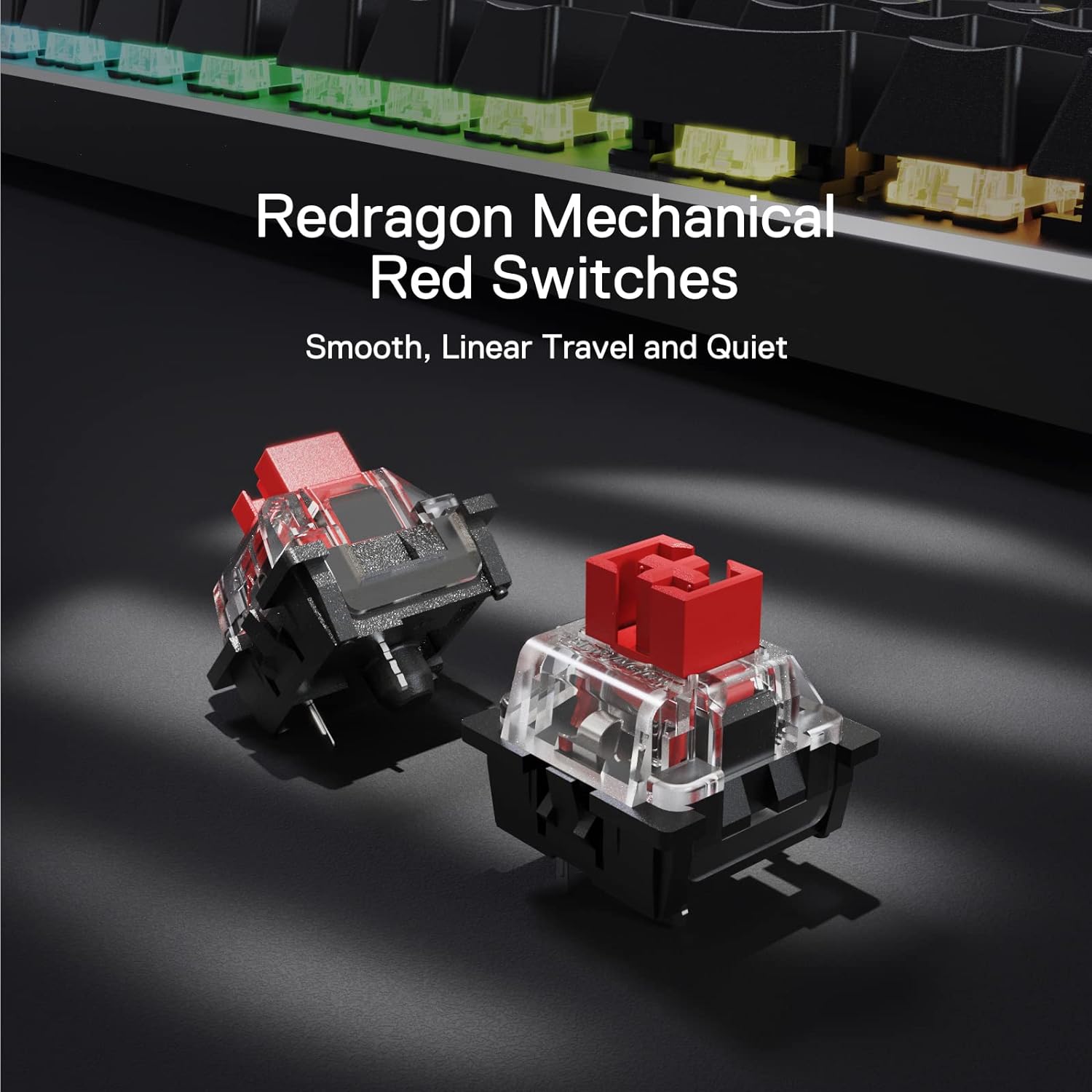 Dharma Pro K556 Pro - 104 Keys Bluetooth+2.4Ghz+Wired Mechanical Keybo ...