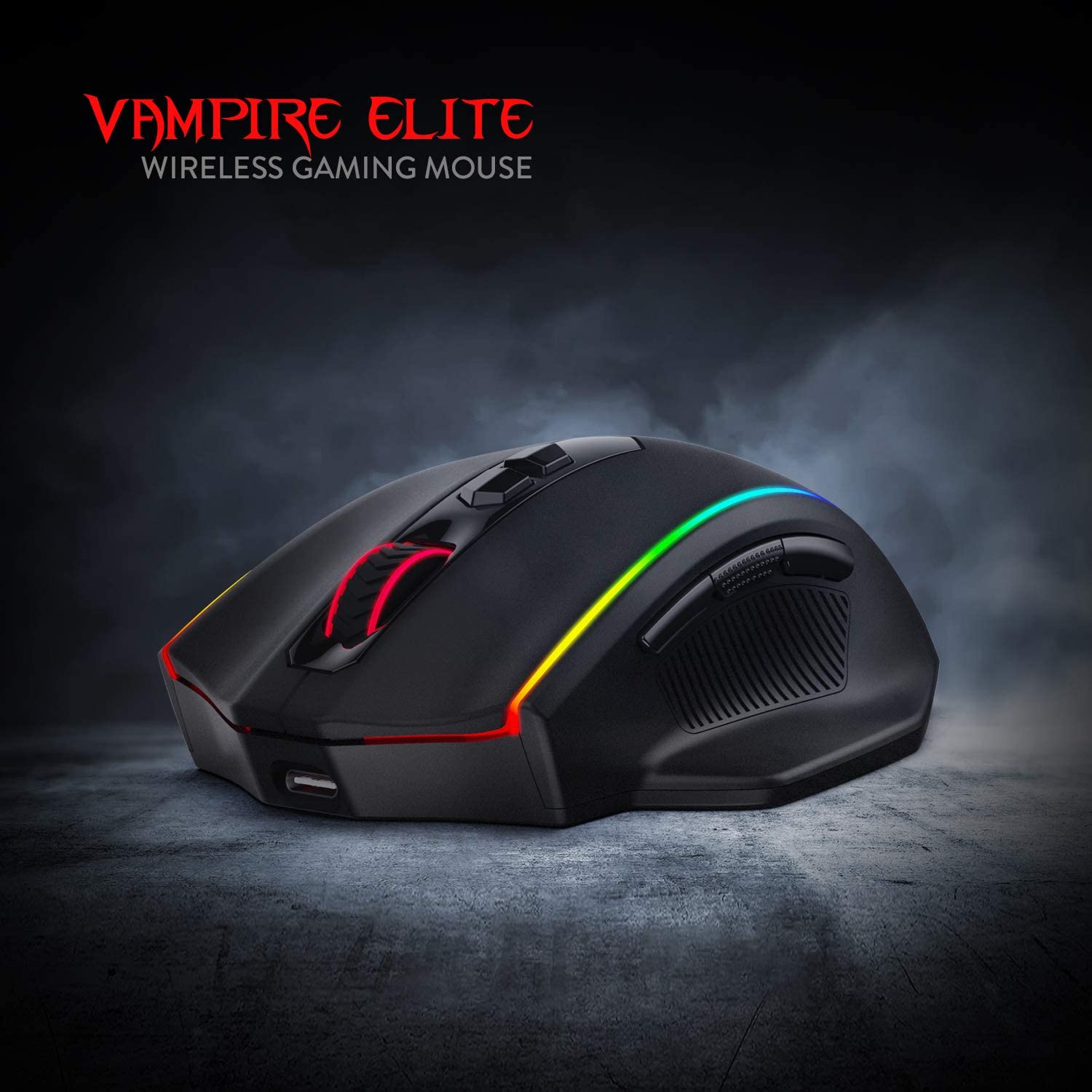 Vampire Elite M686 RGB Wired and Wireless Mouse – Redragon India