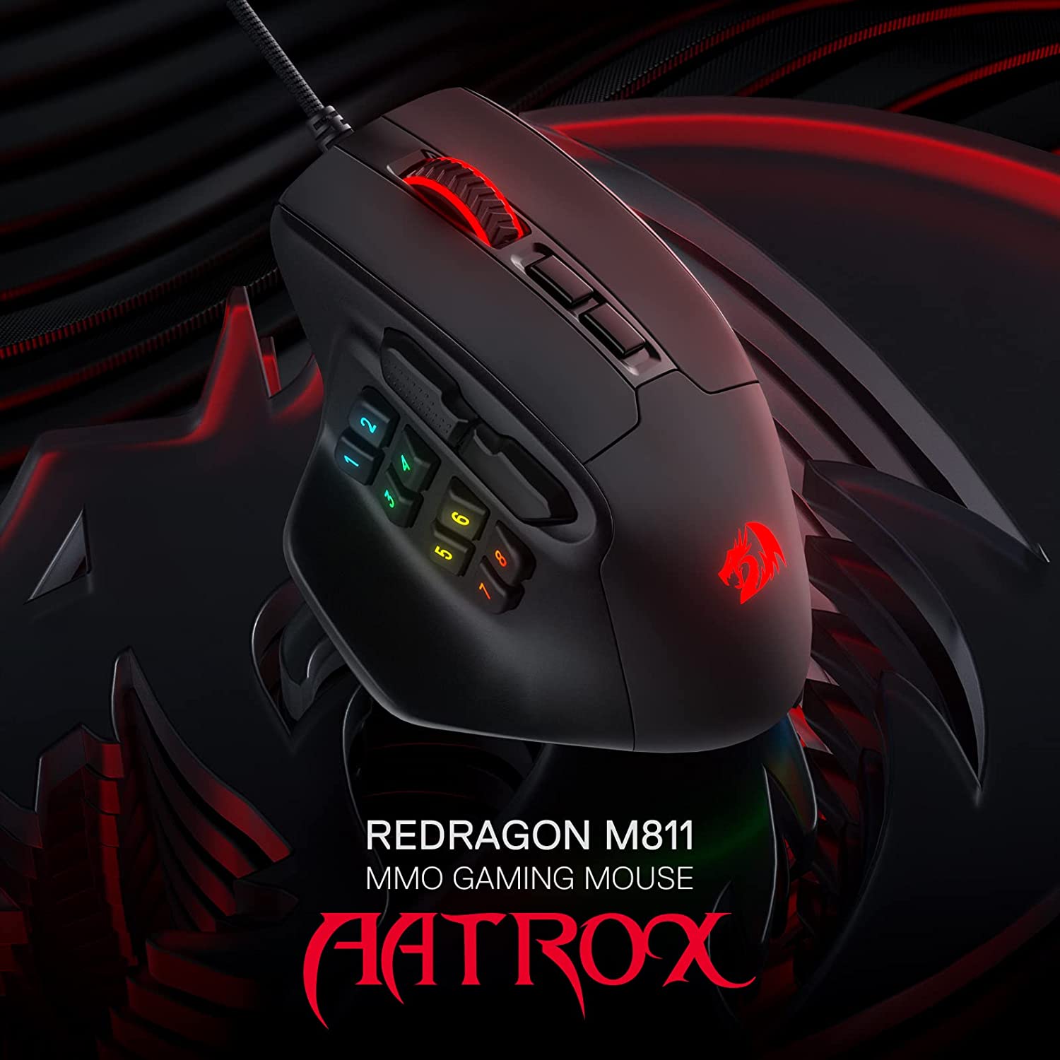AATROX ‎M811 RGB Wired Mouse – Redragon India