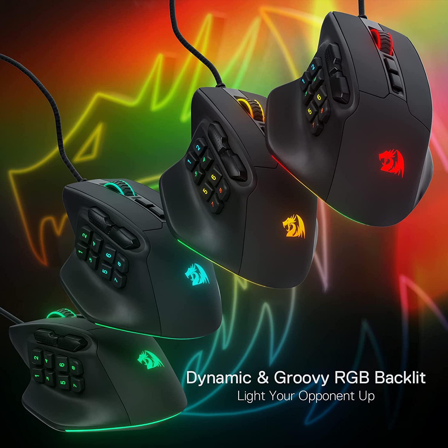 AATROX ‎M811 RGB Wired Mouse – Redragon India